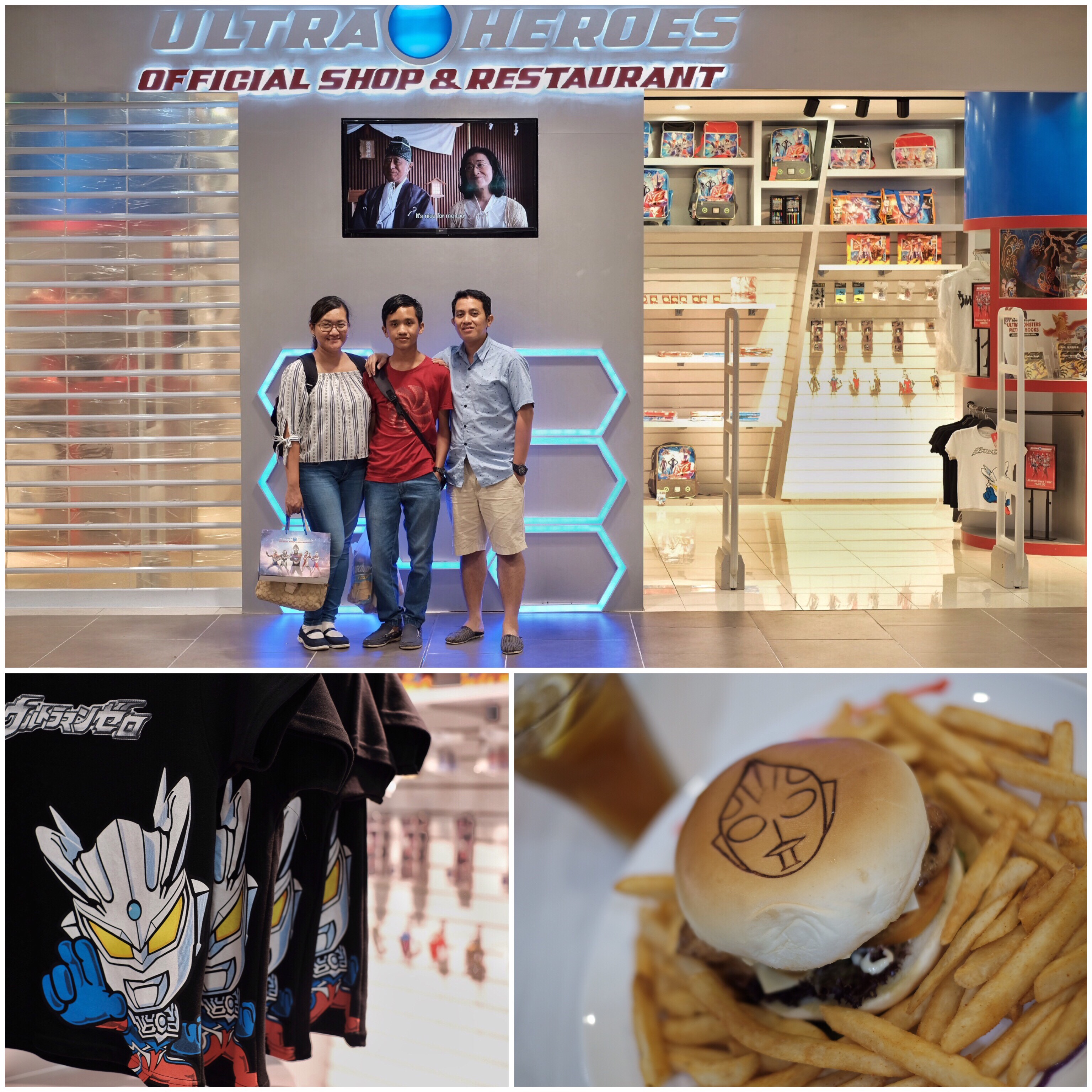 Ultra Happy in Ultraman Restaurant – IBeNimages & Words